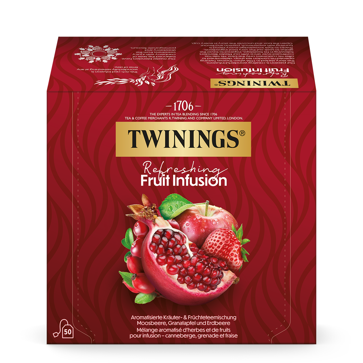 Früchte-Tee - der Früchtetee in der 50er Packung